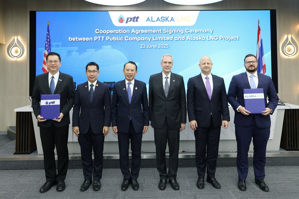 ปตท.เดินหน้าศึกษาความร่วมมือจัดหา LNG จากโครงการ Alaska LNG เสริมความ ...